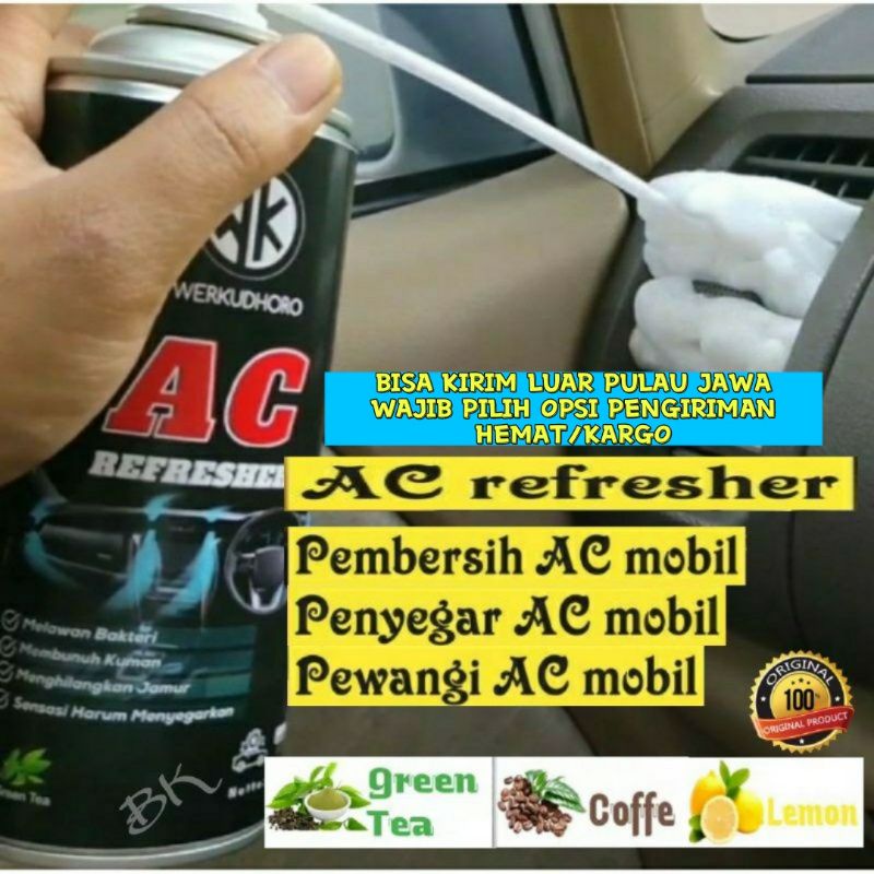 Jual Pembersih Ac mobil wk / ac refresher mobil / cleaner ac ...