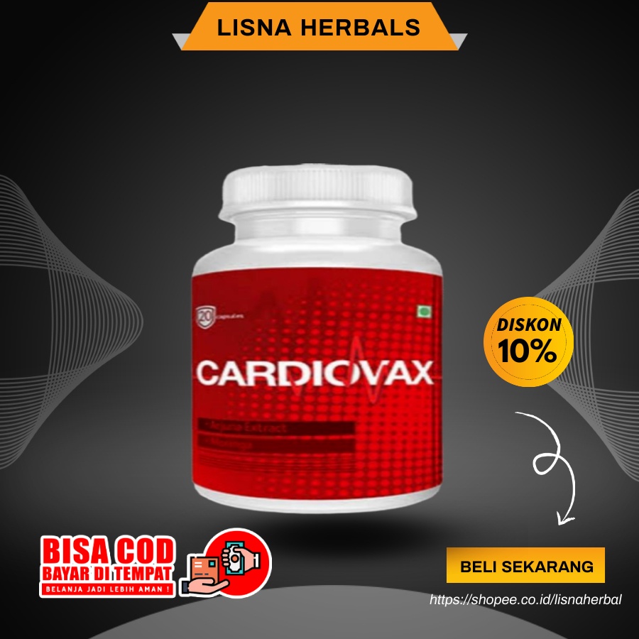 Jual KHASIAT CARDIOVAX Obat HIPERTENSI TURUNKAN TEKANAN DARAH SEKETIKA ...