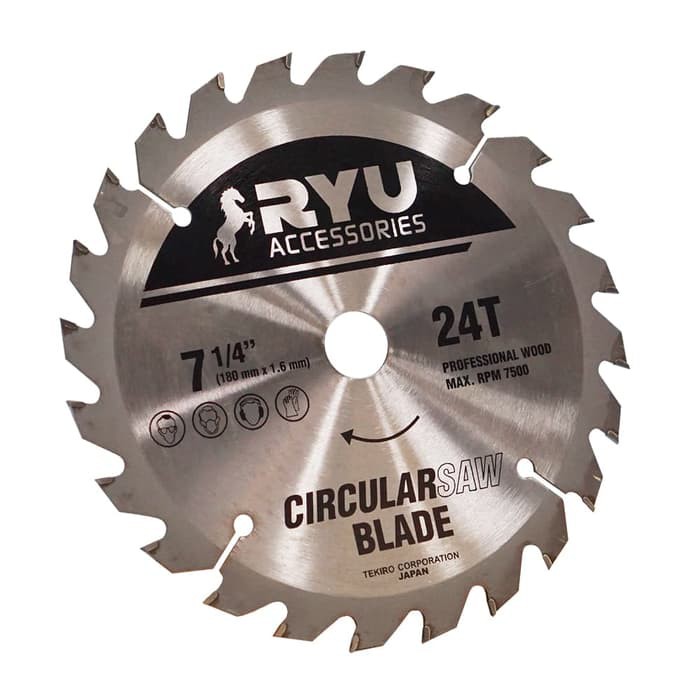 Jual RYU Circular Saw Blade 24 Teeth - Mata Sirkel | Shopee Indonesia