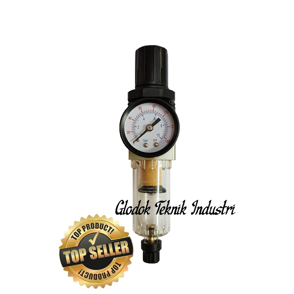 Jual Air filter regulator AW2000-02 ( 1/4" ) | Shopee Indonesia