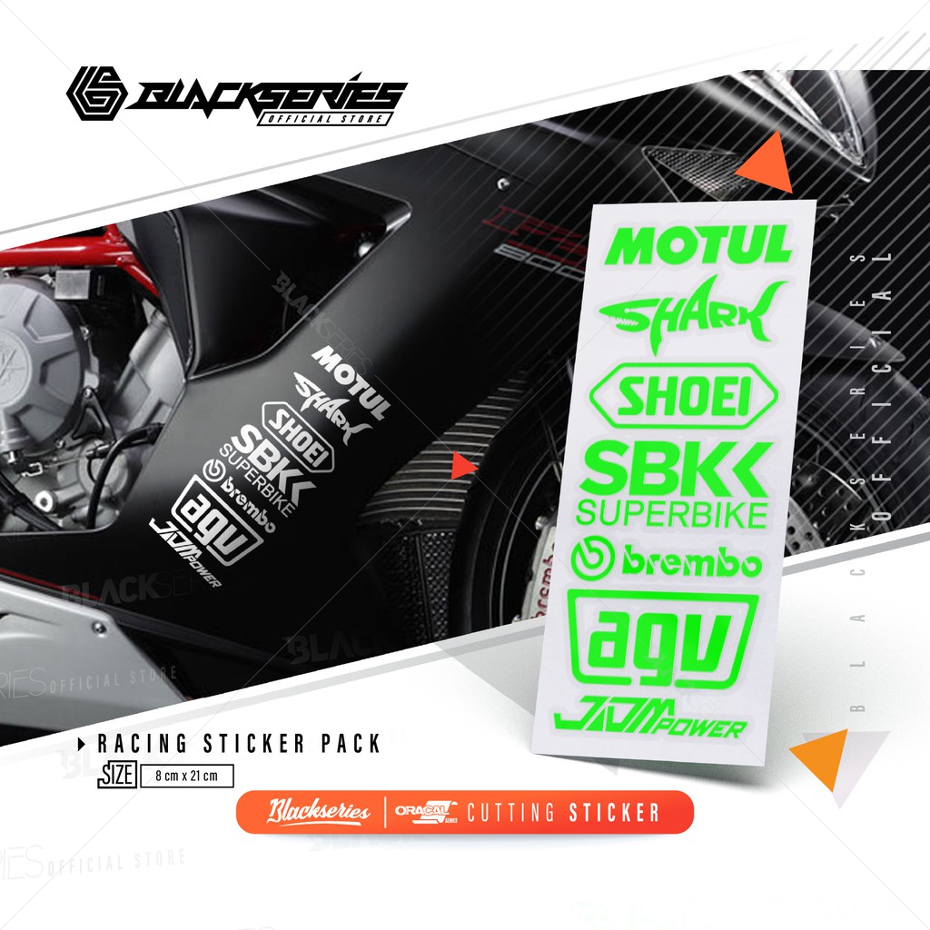 Jual Stiker Racing Pack | Cutting Sticker Racing Pack | Racing 01 ...