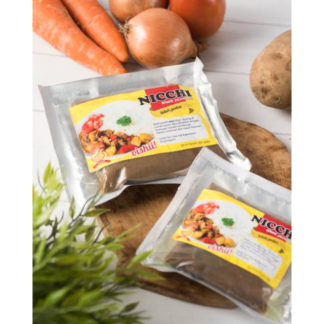 Jual Nicchi /Nichi Bumbu Kare /Kari Jepang 100gr (rasa sapi, ayam ...
