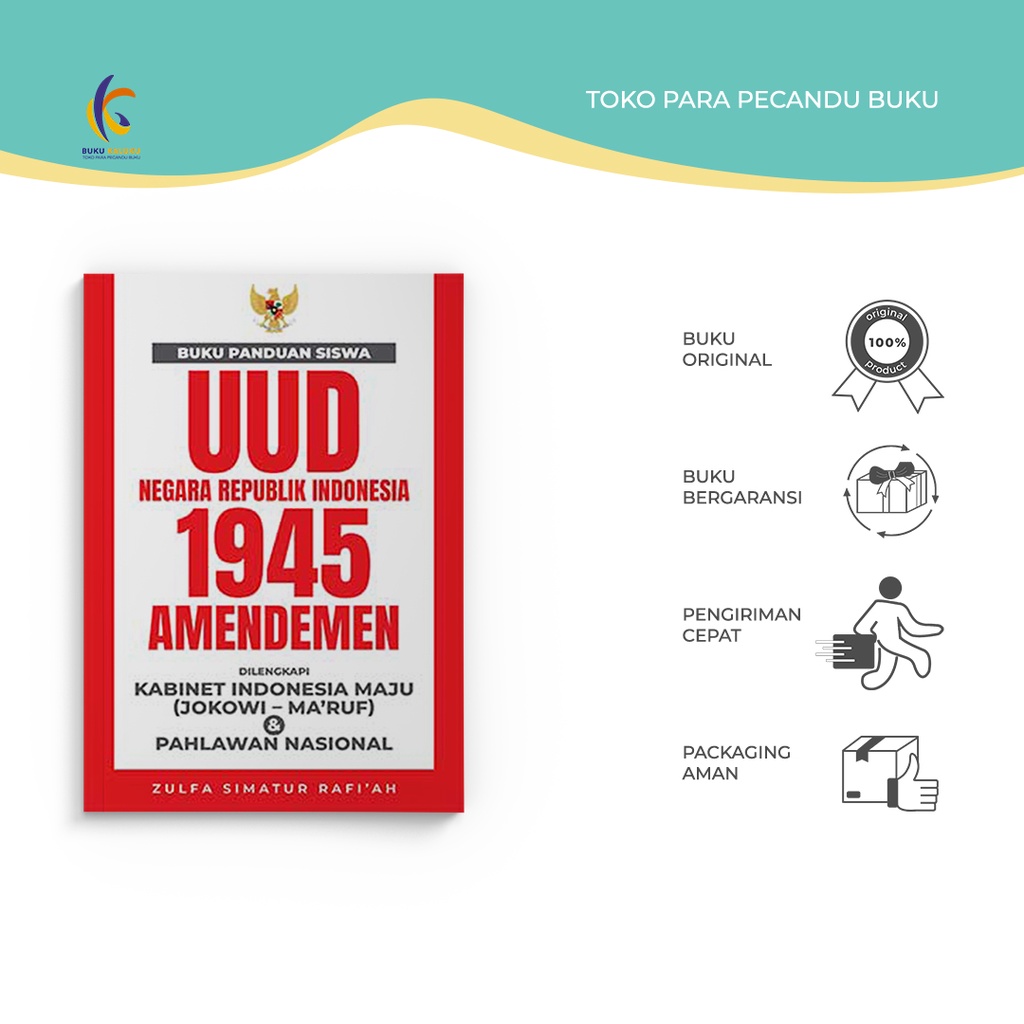 Jual Buku Pelajaran - Panduan Siswa UUD Negara Republik Indonesia 1945 Amandemen - Zulfa Simatur ...