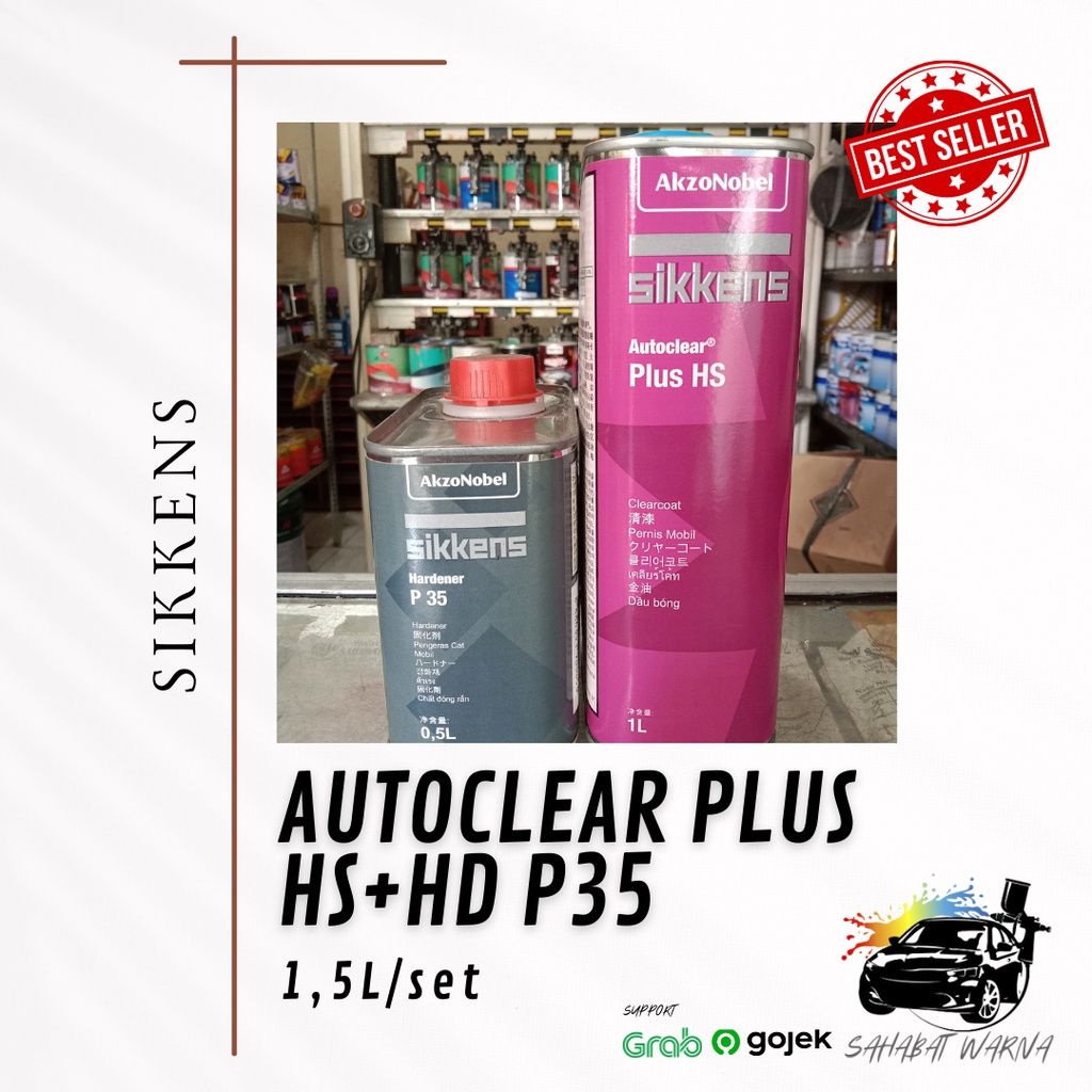 Jual Clear Sikkens Expert HS (dulu Autoclear Plus HS) +HD P35 - 1,5 L ...
