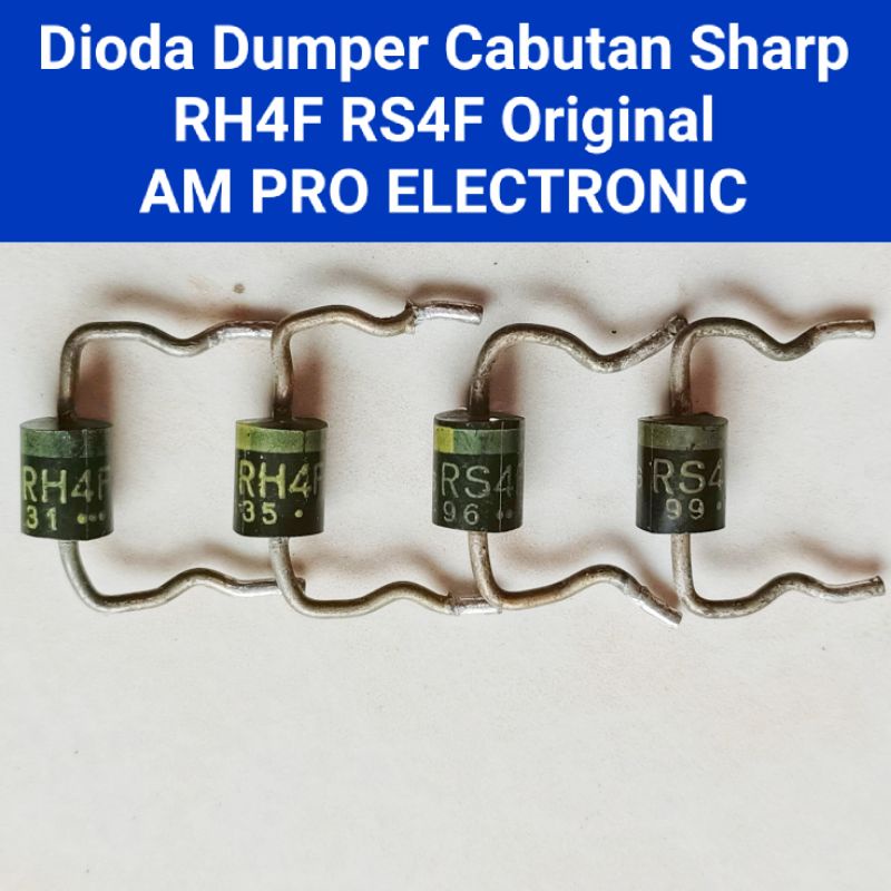Jual Dioda Damper Sharp RH4F RS4F Dumper Diode Cabutan Original ...