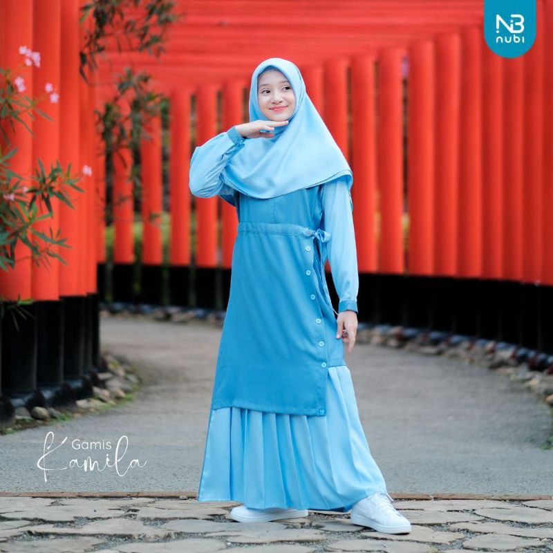 Jual Gamis Kamila Kids ,junior dan teen by Nubintang | Shopee Indonesia
