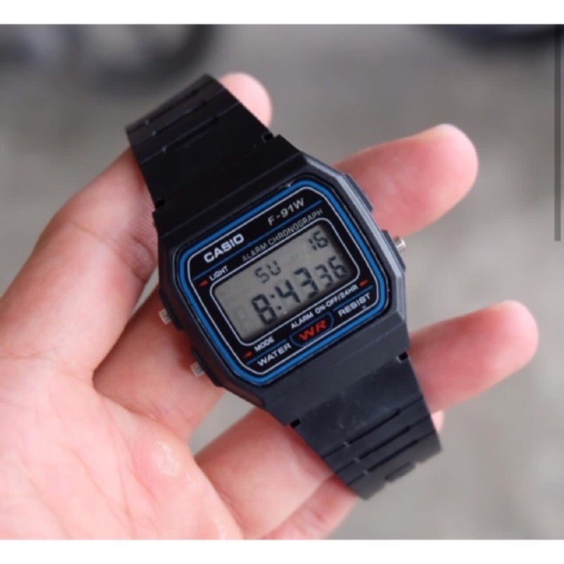 Jual Jam Tangan Casio F-91W / Jam Tangan Murah Casio F91W jam tangan ...