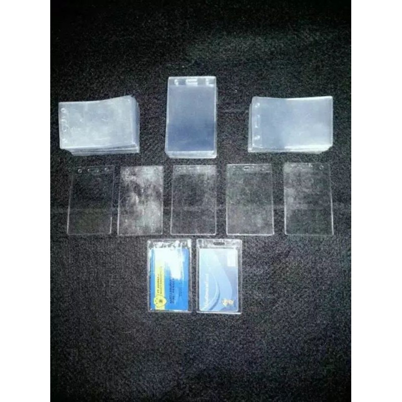 Jual Per 10pcs plastik kartu / plastik card/ KTP sampul kartu | Shopee ...