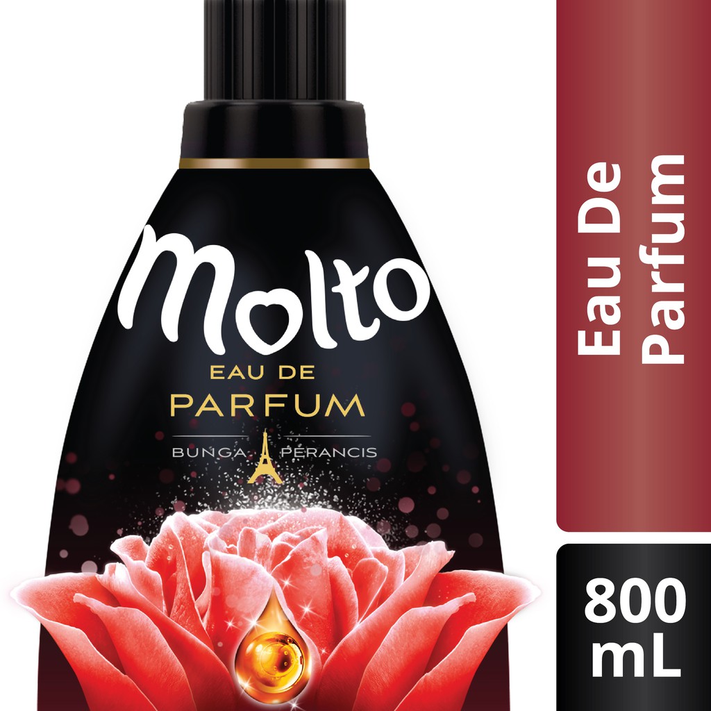 Jual Molto Eau De Parfum Pelembut Dan Pewangi Pakaian Luxurious 800 mL ...