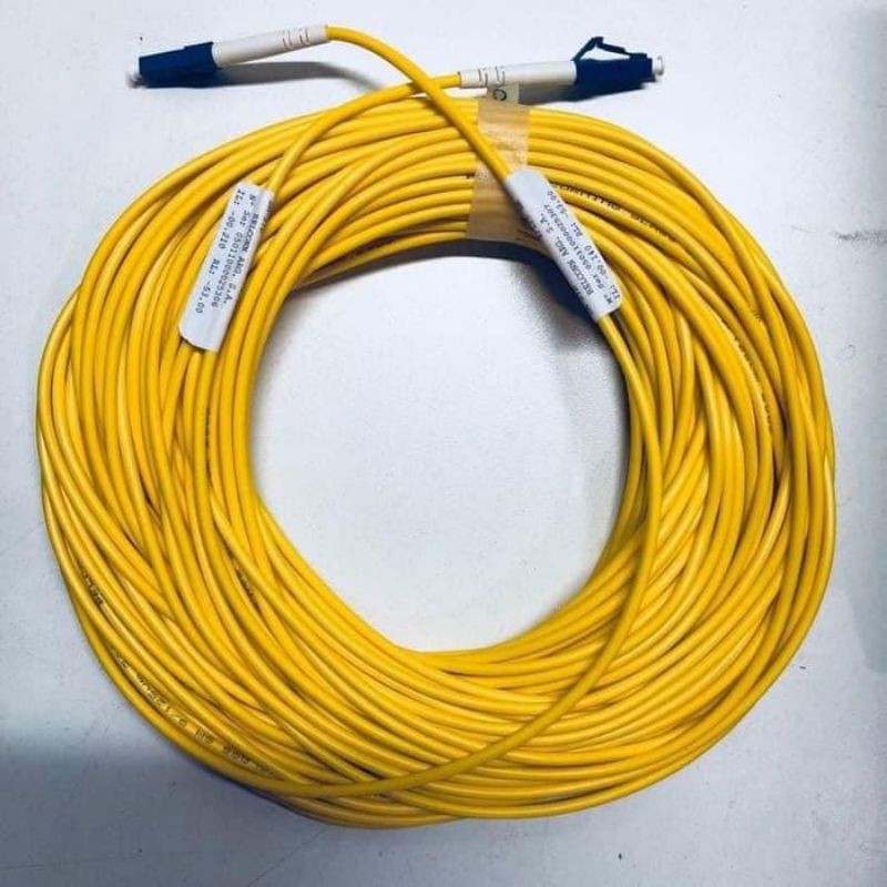 Jual 50m Patch Cord LC Upc - LC Upc Fiber Optic Patchcord LC-LC Patch Core Simplex | Shopee ...
