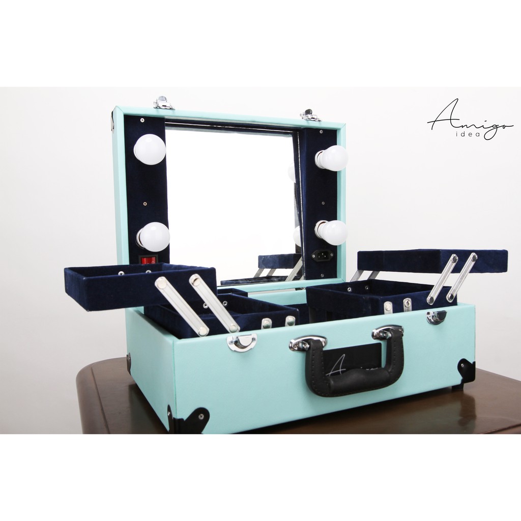 Jual MUA Makeup Box / Case Makeup / Beauty Case (Ukuran Sedang ...