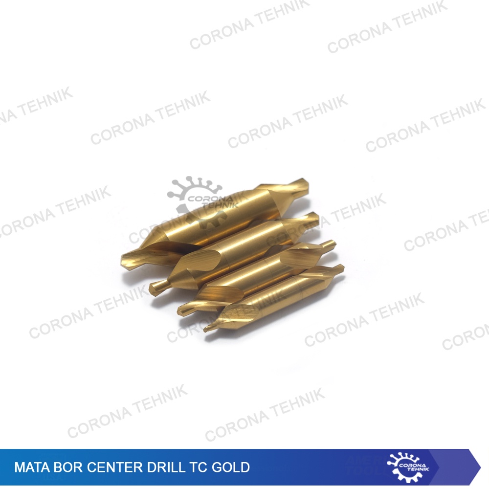 Jual XR - Mata Bor Center Drills TC Gold - 5 mm | Shopee Indonesia