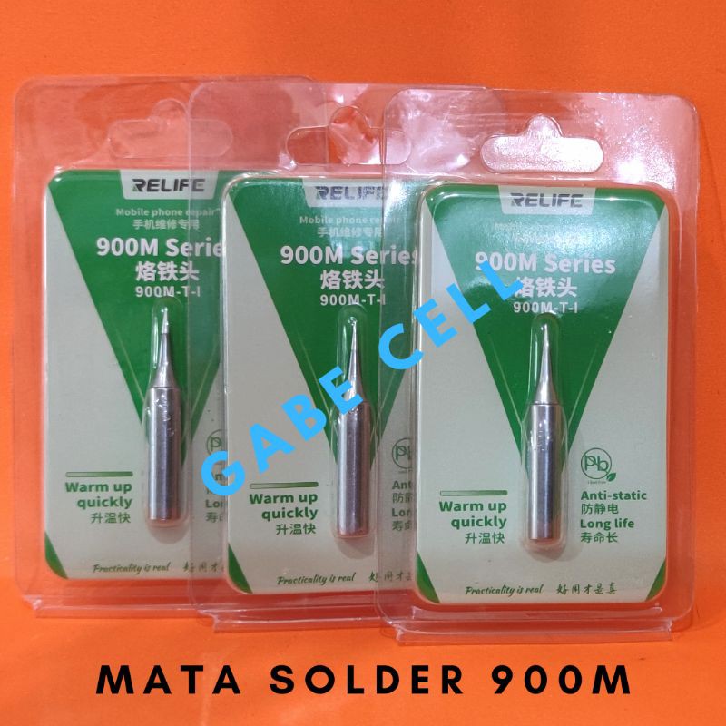 Jual MATA SOLDER STATION TIP RELIFE 900M T-1 LURUS/QUICK TIP LURUS | Shopee Indonesia