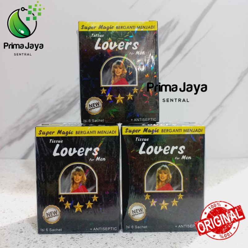 Jual [1BOX ISI 6SHET] TISU MAGIC LOVERS KEMASAN BARU / LEBIH PERCAYA ...