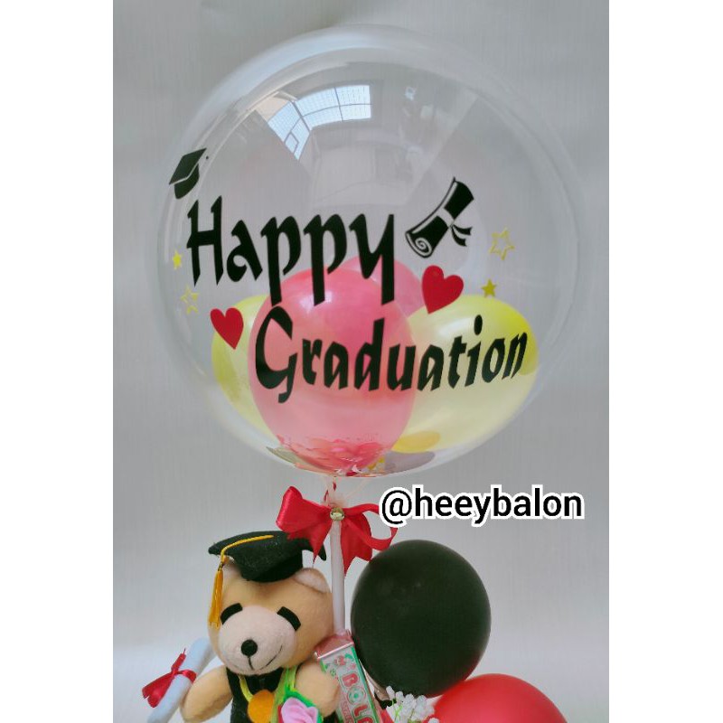 Jual Balon Wisuda / Buket Wisuda / Balon Graduation/ Balon Ultah ...
