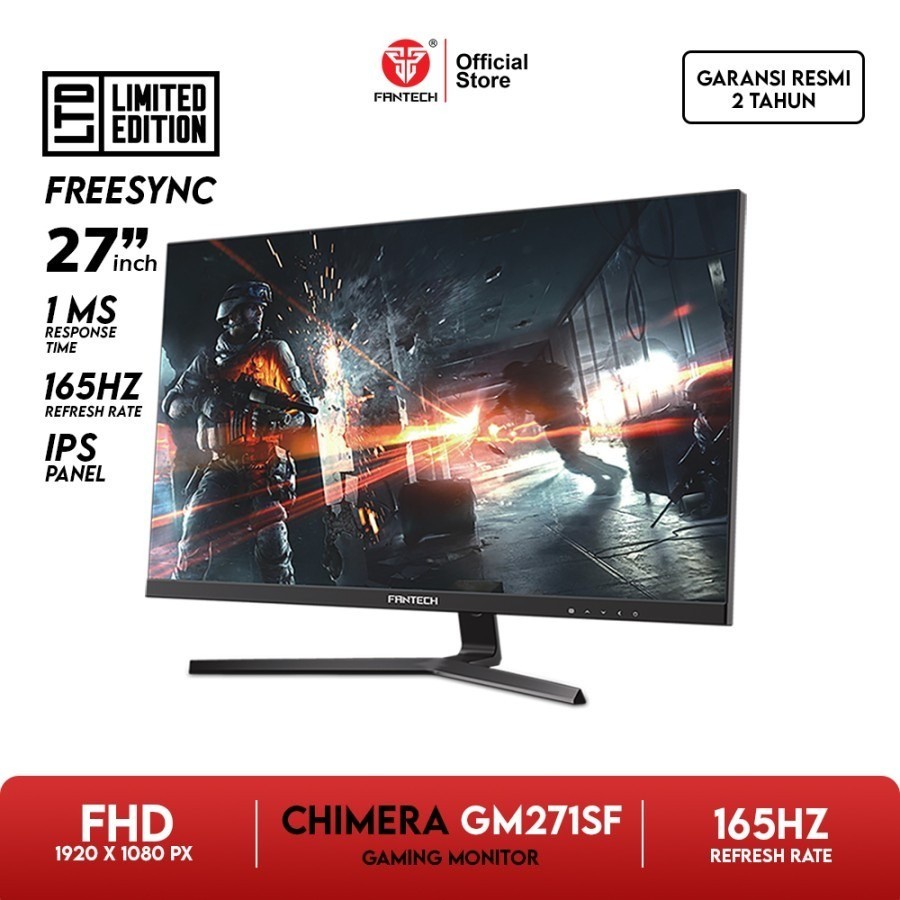 Jual FANTECH MONITOR LED GAMING GM271SF NEW 165HZ 1MS FHD 1920 X 1080 ...