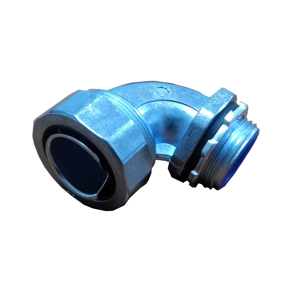 Jual FORT Connector Conduit Besi DWJ-38 1-1/2" Angle ( Flexible to Box ...