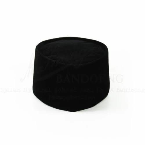 Jual Peci Kopeah Songkok Hitam Al-Hayat Songkok Nasional Hitam Polos | Shopee Indonesia