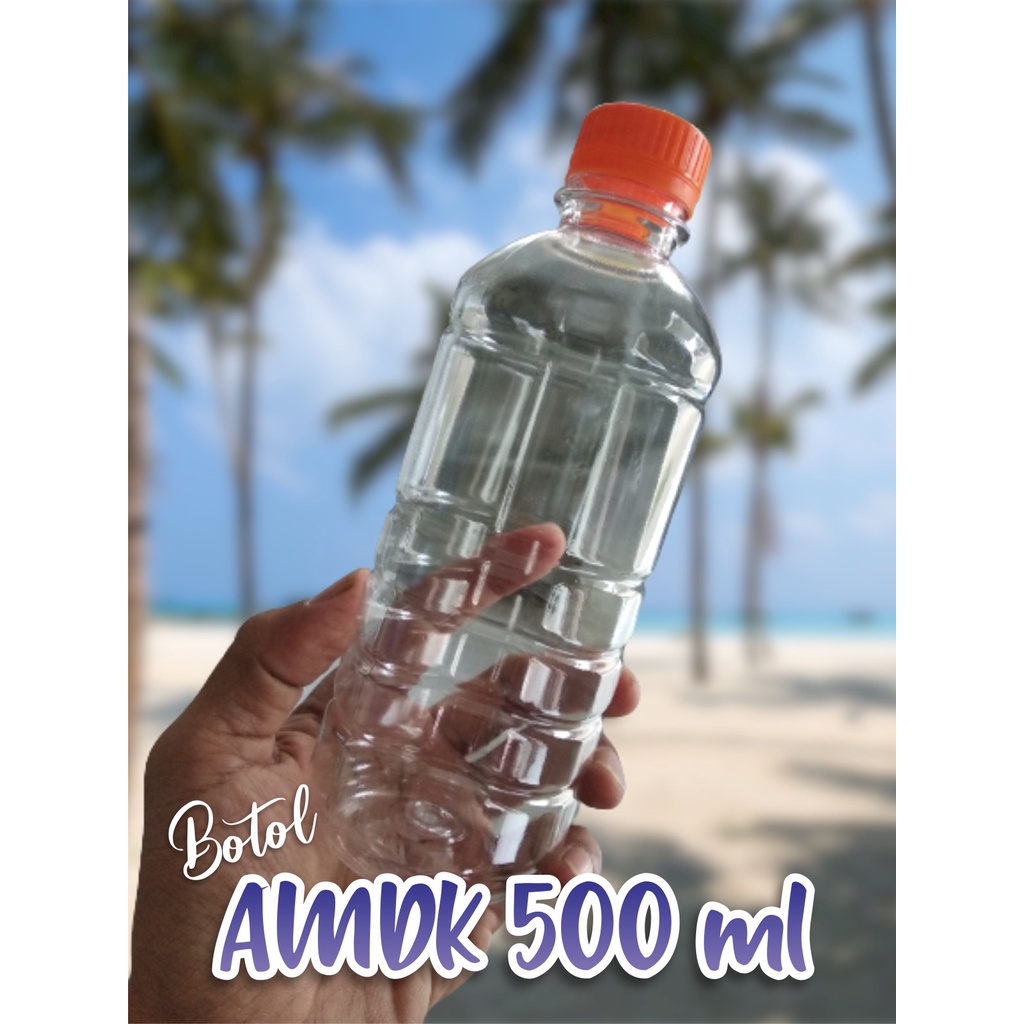 Jual Botol AMDK 500 ml tebal - isi 100 pc | Shopee Indonesia