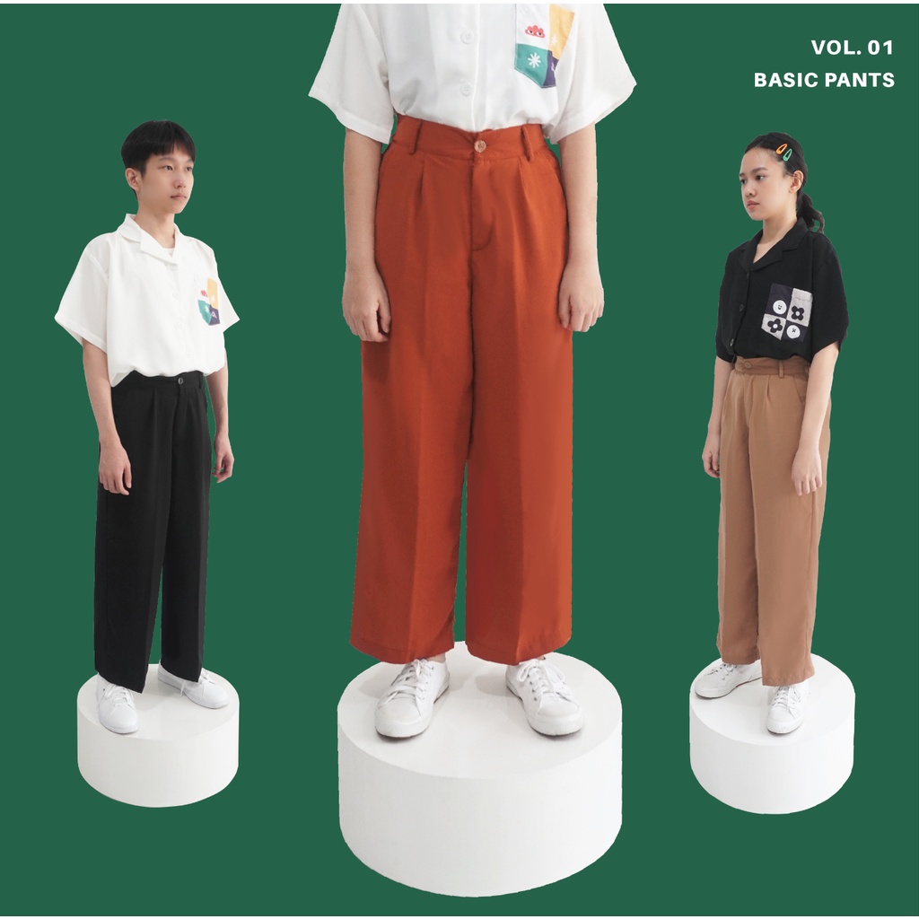 Jual 1AM | BASIC PANTS | Shopee Indonesia
