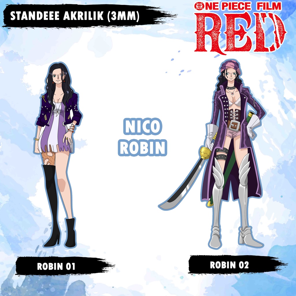 Jual Standee Akrilik One piece red / Standee Akrilik One pice / One ...