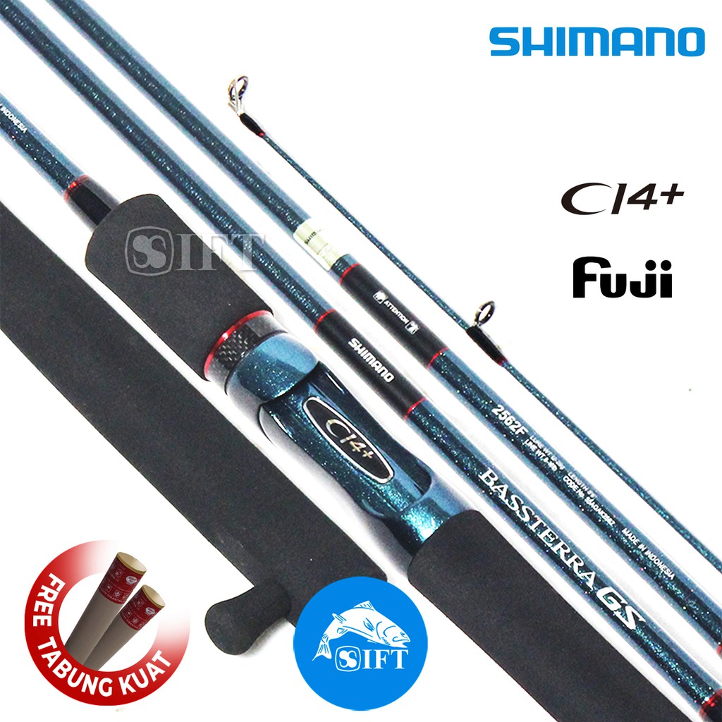 Jual Joran SHIMANO BASSTERRA GS | Fuji Alconite | CI4+ seat | Kolam Galatama bastera basstera ...