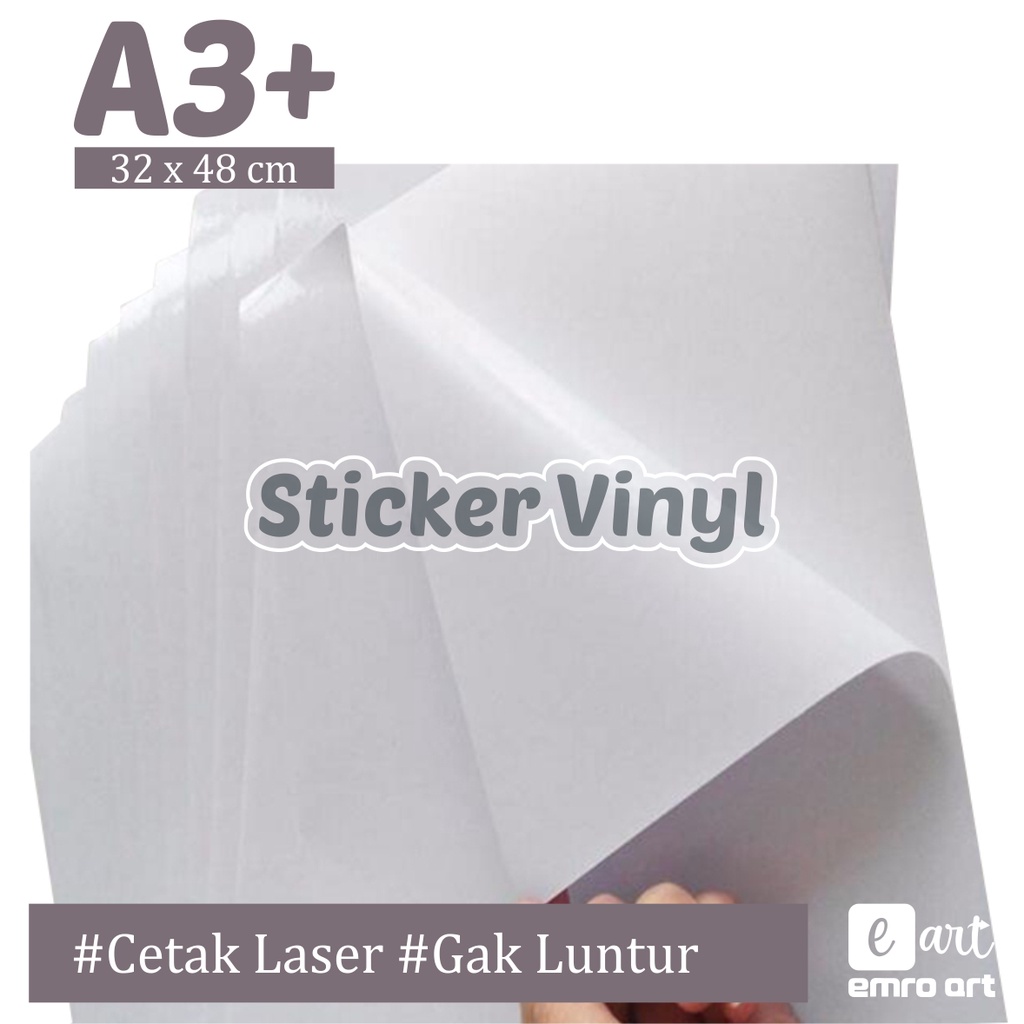 Jual Cetak Sticker Vinyl A3+ | Shopee Indonesia