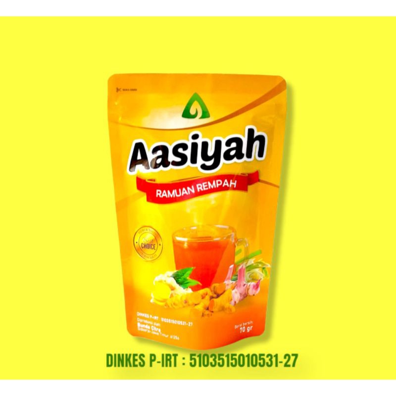 Jual Ramuan Rempah Aasiyah 70GR • Minuman Rempah Rimpang • JSR • Promil ...