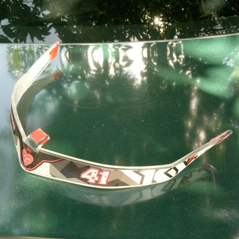 Jual SPOILER kyt tt course ttc hitam bening leopard italy spanyol ...