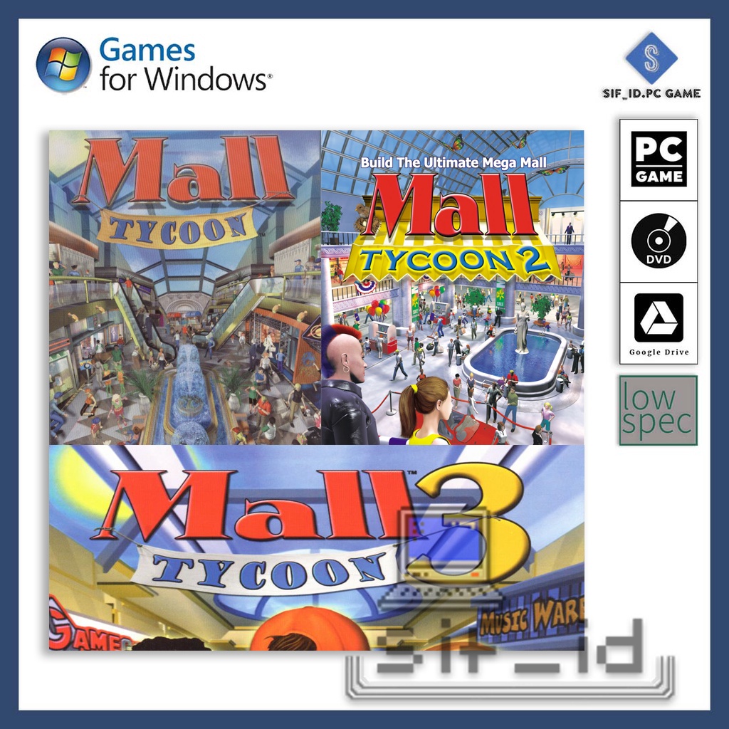 Jual Mall Tycoon 1 - Mall Tycoon 2 - Mall Tycoon 3 - PC Laptop Games ...