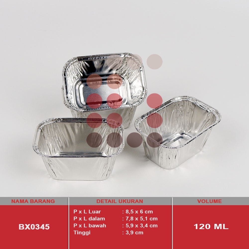 Jual alumunium foil cup BX0345 macaroni schotel / klapertart / zuppa soup | Shopee Indonesia