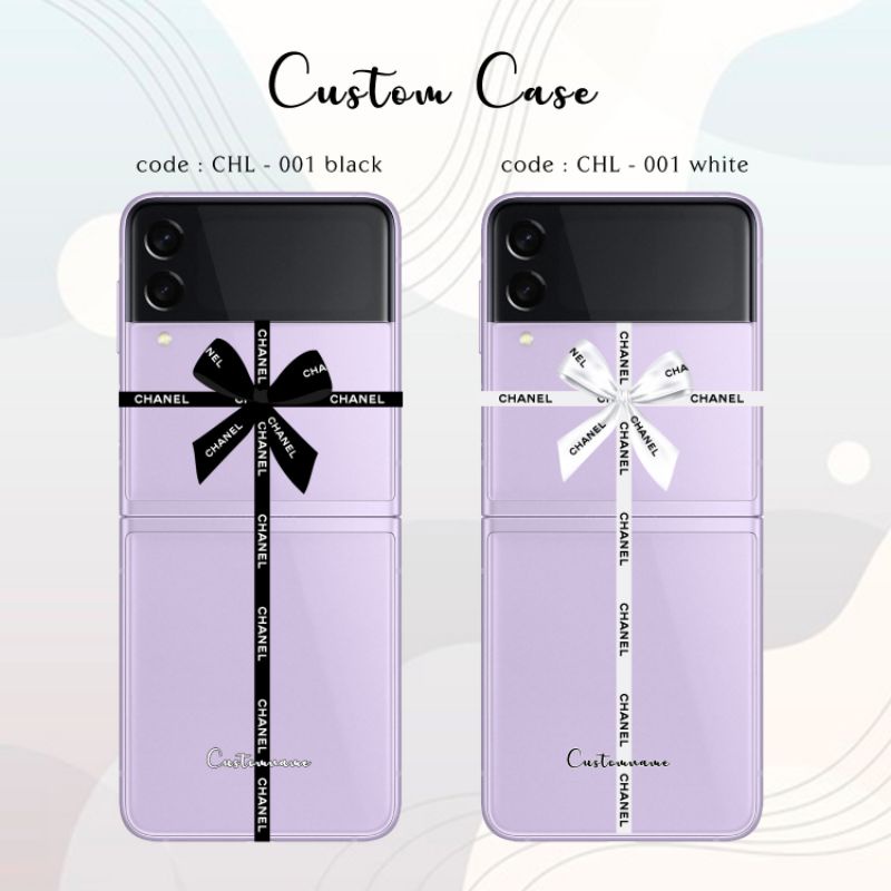 Jual casing samsung galaxy Z flip 3 custom case flip z3 clear | Shopee ...