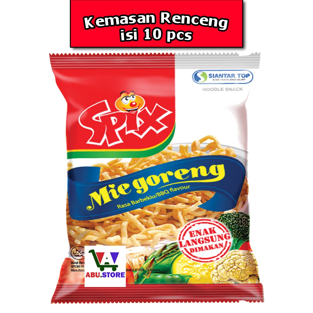Jual Mie Goreng Spix kemasan renceng isi 10pcs | Shopee Indonesia