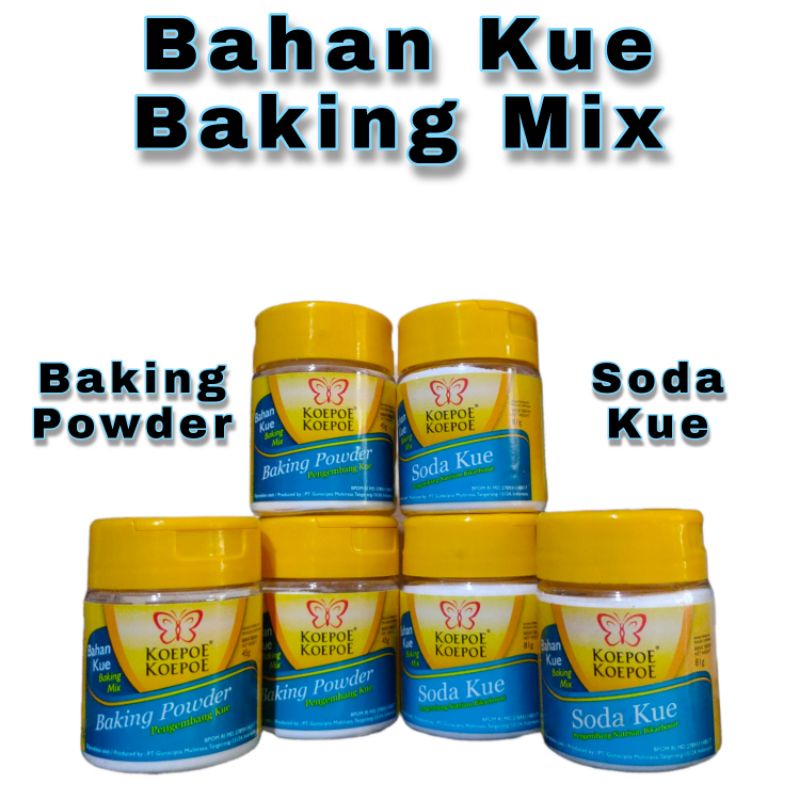 Jual Baking mix koepoe koepoe # Soda Kue # Baking Powder | Shopee Indonesia