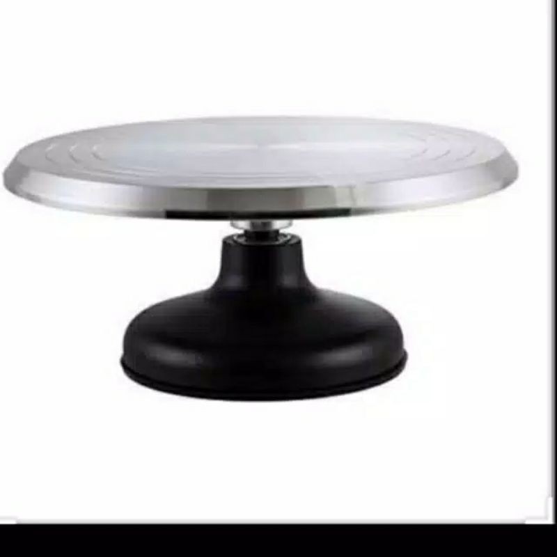 Jual Meja putar steinless lazy susan stand cake | Shopee Indonesia