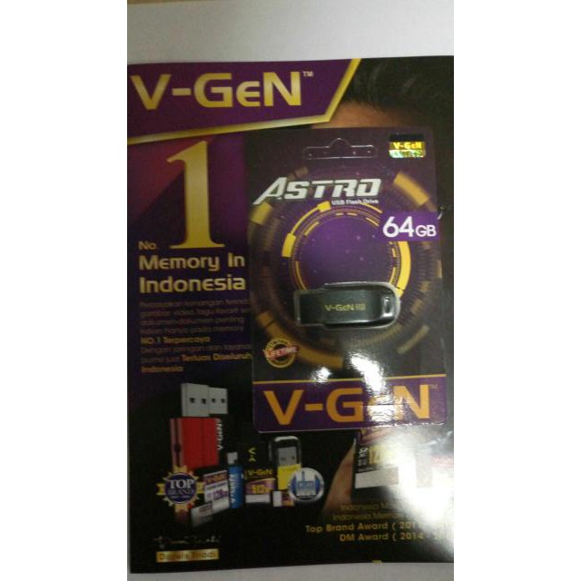 Jual Flashdisk Vgen Astro 64GB | Shopee Indonesia