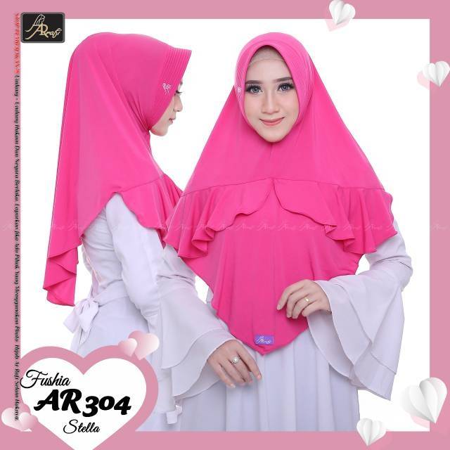 Jual AR304 by Hijab Ar Rafi / Bergo Instan / Kerudung Ar Rafi / Jilbab ...