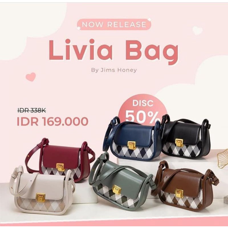 Jual TAS WANITA UNIK KLASIK VINTAGE JIMS HONEY JH LIVIA BAG KADO ULTAH ...