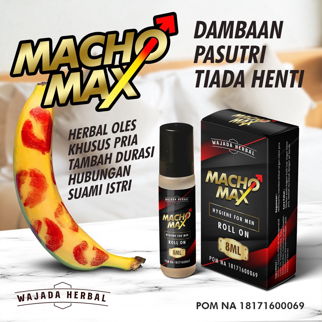 Jual Macho Max Hygiene For Man Roll On | Shopee Indonesia
