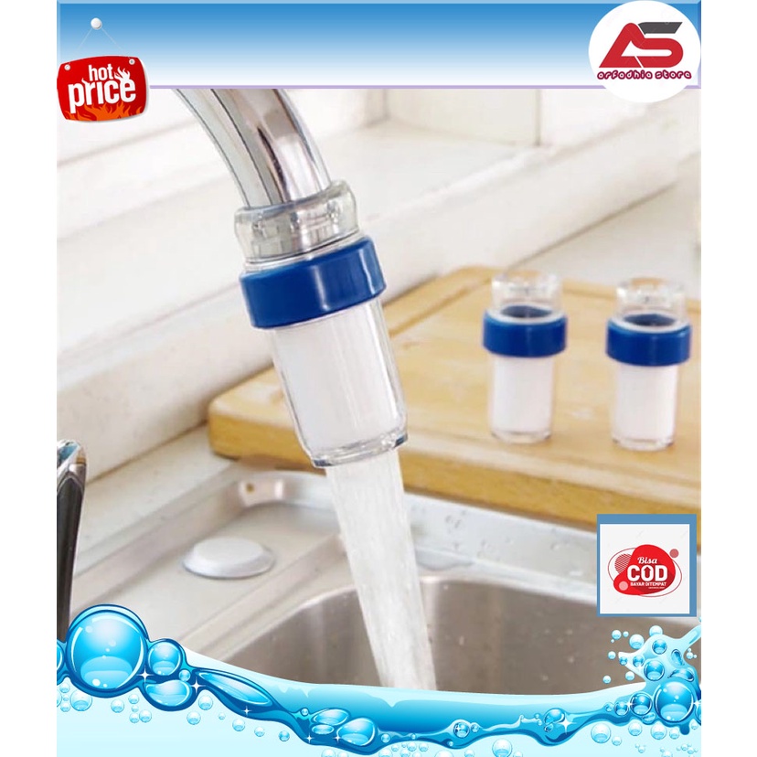 Jual Filter Air Mini portable Faucet Cartridge PP Cotton Water Filter ...