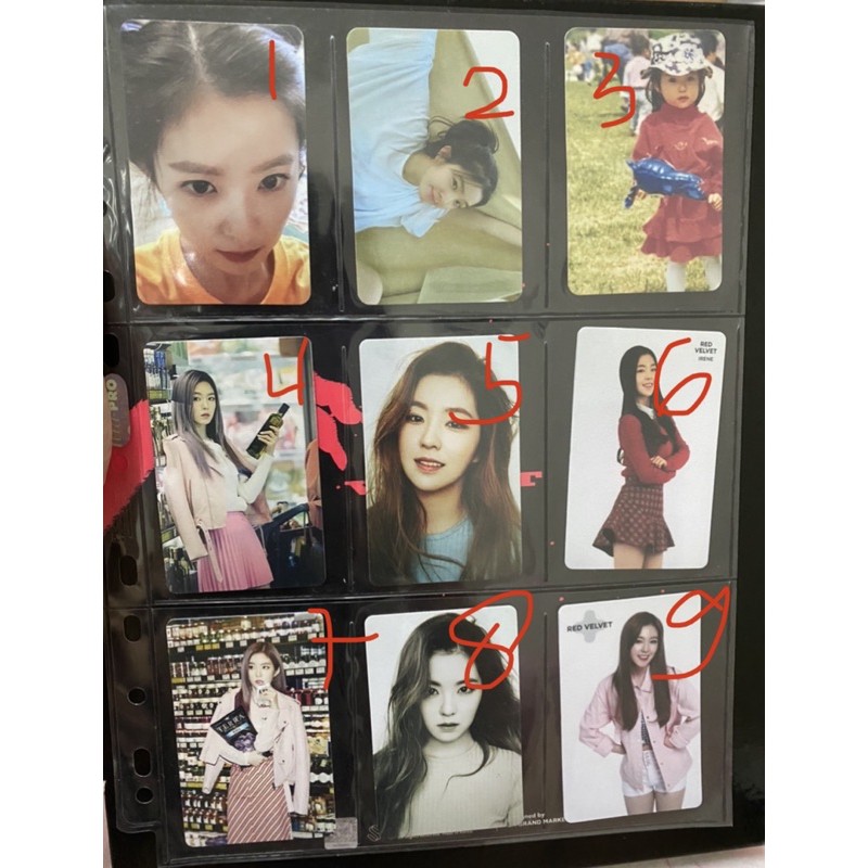 Jual RED VELVET IRENE PHOTOCARD | Shopee Indonesia