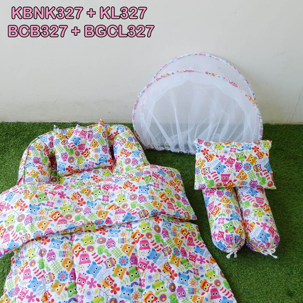 Jual Kasur Bayi Model Perahu + Bed Cover + Bantal Guling Sarung Lepas ...