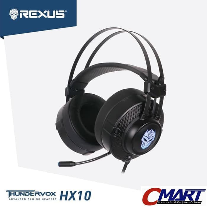 Jual Headset Gaming Rexus HX10 Thundervox 7.1 Surround Headphone - HX ...