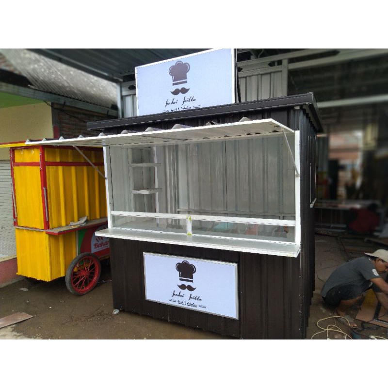Jual Booth Container / gerobak kontainer | Shopee Indonesia