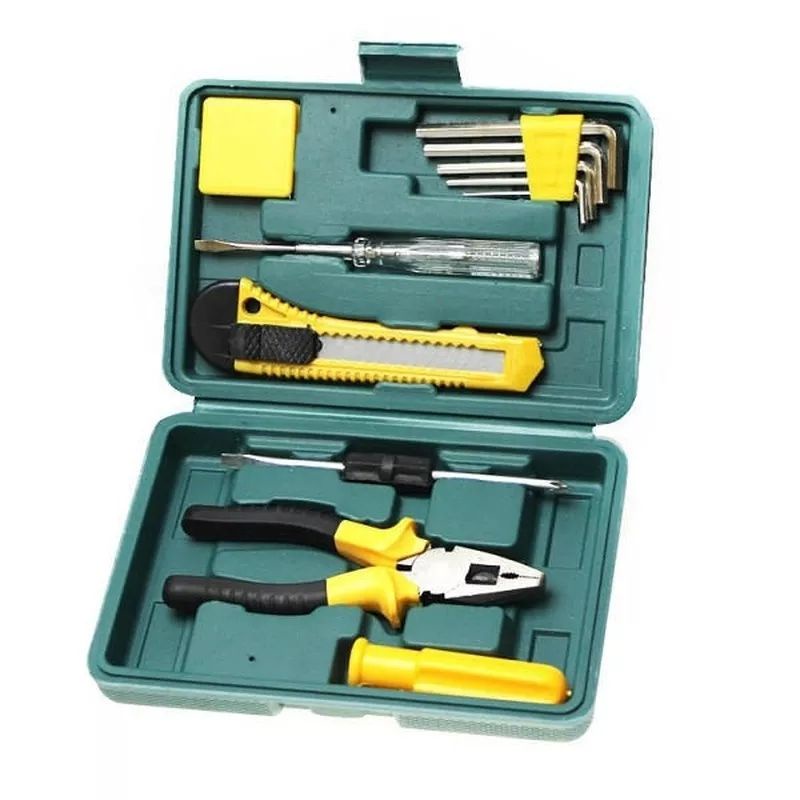 Jual Tool Kit Set 11 in 1 / Obeng / Tang / Cutter / Obeng Tester ...