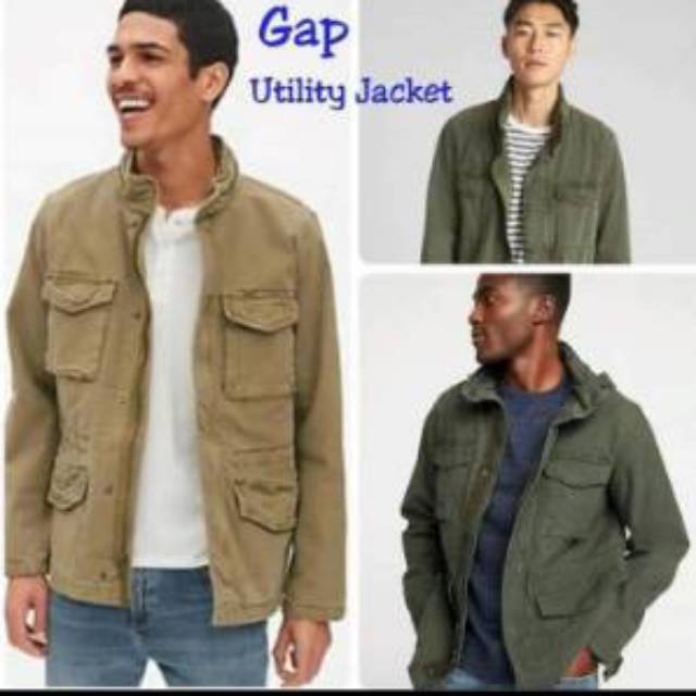 Jual GAP Utility Jacket | Shopee Indonesia