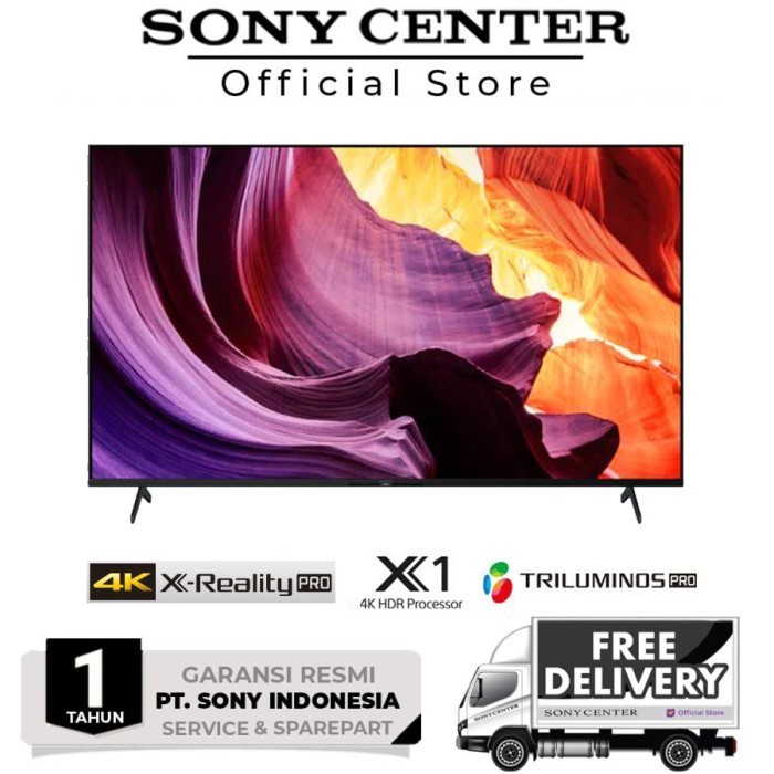 Jual Sony Bravia X80K 75" Inch / 75X80K 4K Ultra HD High Dynamic Range ...
