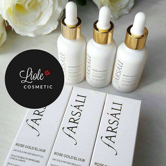 Jual PRIMER-FACE- FAR001 - FARSALI ROSE GOLD ELIXIR IN 30ML -FACE ...