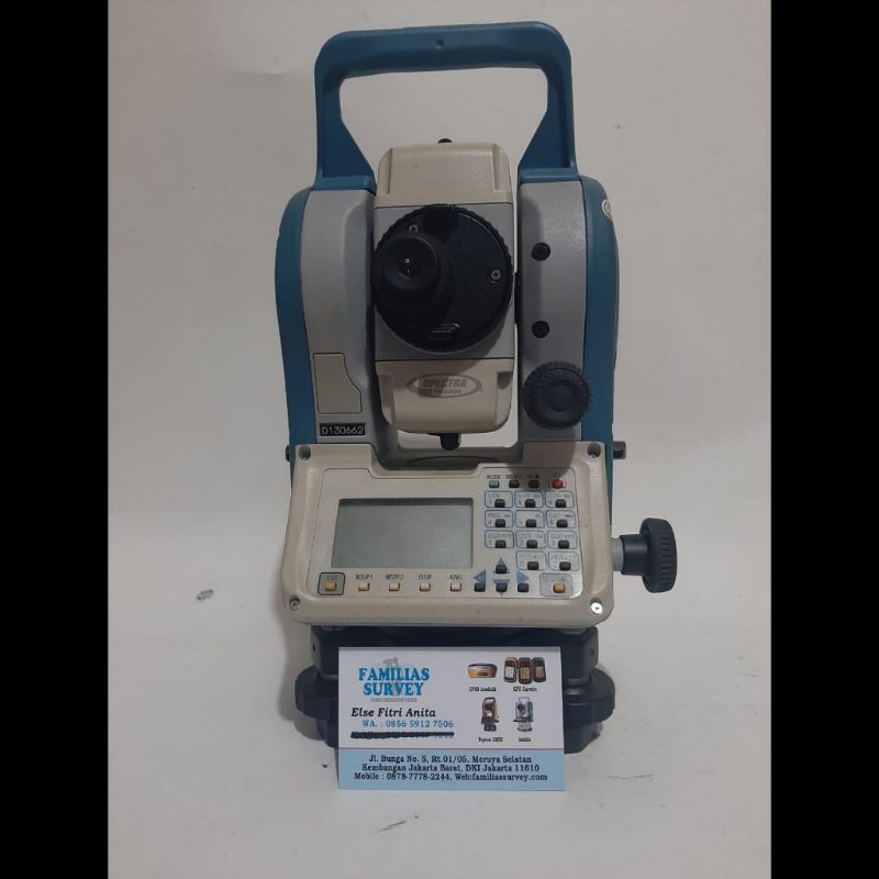 Jual Total Station Spectra Focus 6+ Bekas Akurasi 2 Detik Sudah Laser ...