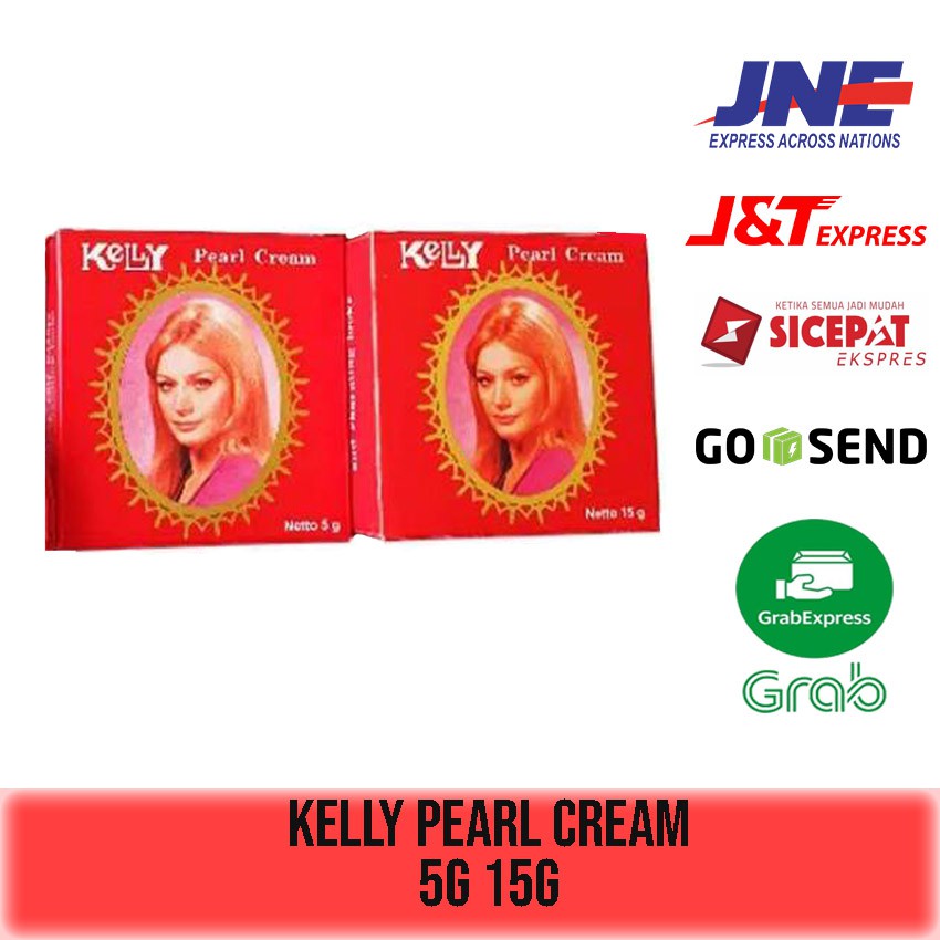 Jual ORIGINAL Kelly Pearl Cream 5gr 15gr Kelly Krim Wajah | Shopee ...